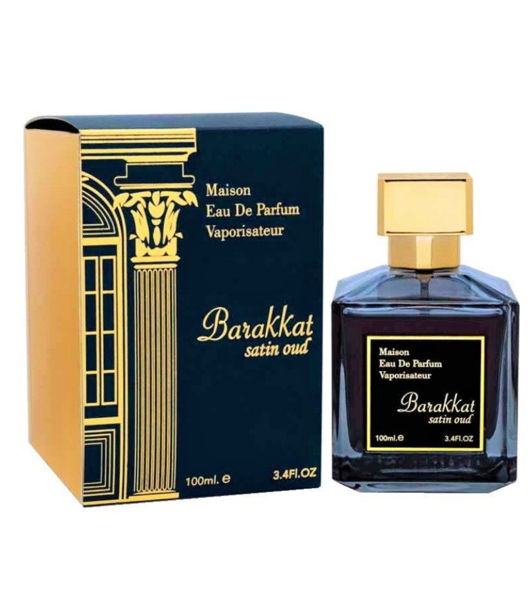 Barakkat Satin oud 100 ml Eau de Parfum – Dubai Perfume Paradise